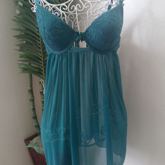 Hush | Intimates & Sleepwear | Hush Intimates Green Slip On | Poshmark